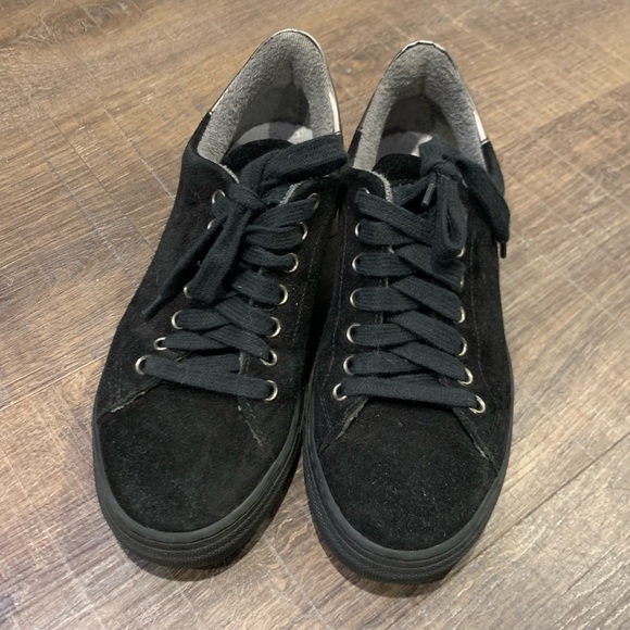 The Shoe Box | Shoes | The Shoe Box Black Meline Sneakers | Poshmark